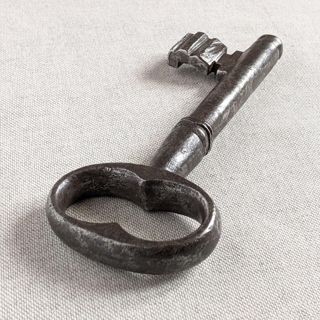 Extra Large Antique Key Thick Antique Key From the 19th Century ...
