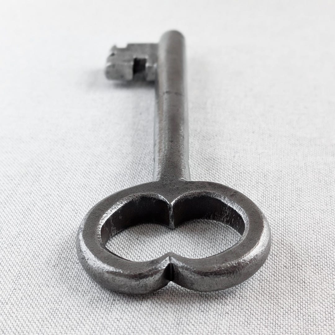 Large Antique Skeleton Key - Big Antique Key From 18th-19th Century ...