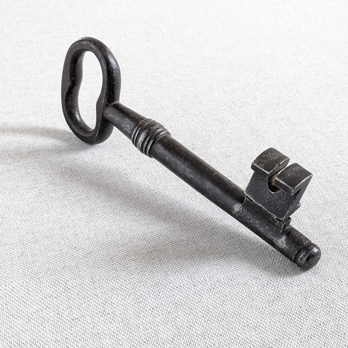 Large Antique Key Big Skeleton Key From 19th Century Victorian Era Old ...