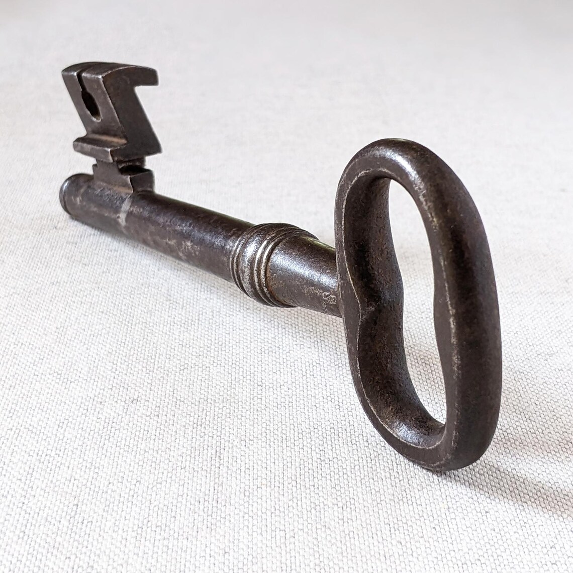 Large Antique Key Big Skeleton Key From 19th Century Victorian Era Old ...