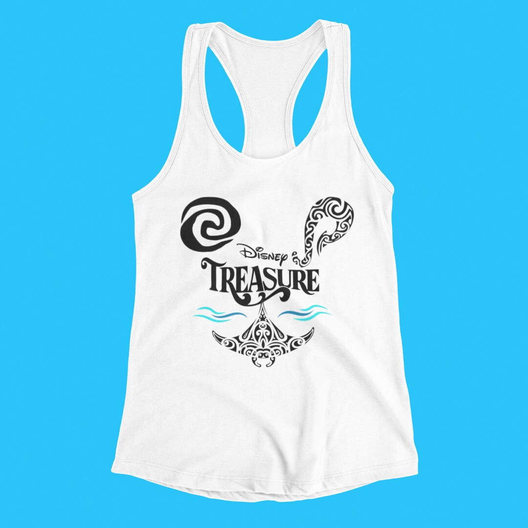 Moana Disney Cruise Treasure Tank - Etsy