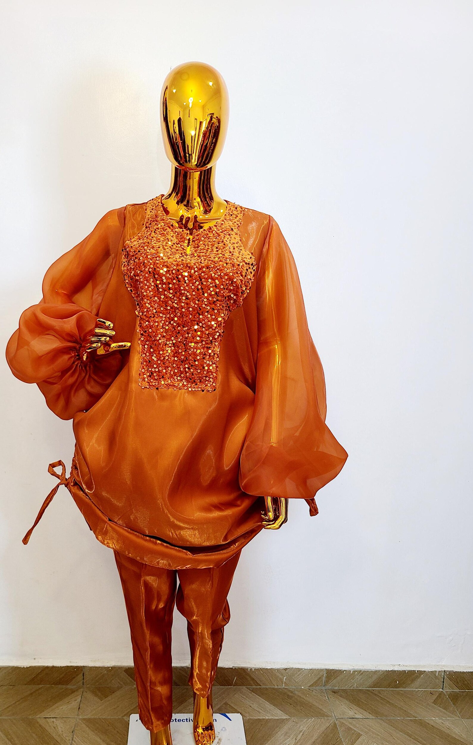 Sequence Tunic Top & Pant Set - Orange, Blue, Brown, Pink - Etsy