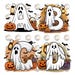 Halloween Ghost Alphabet PNG Clipart, Spooky Font (digital Download) - Etsy