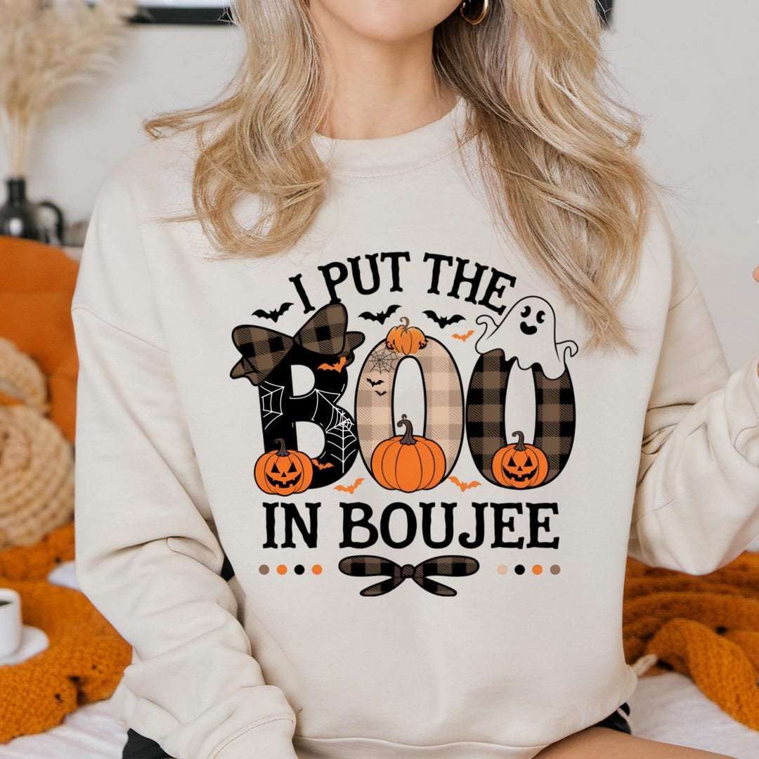 4 I Put the Boo in Boujee Cute Ghost Png, 4 Trending Png for Boo Jee ...