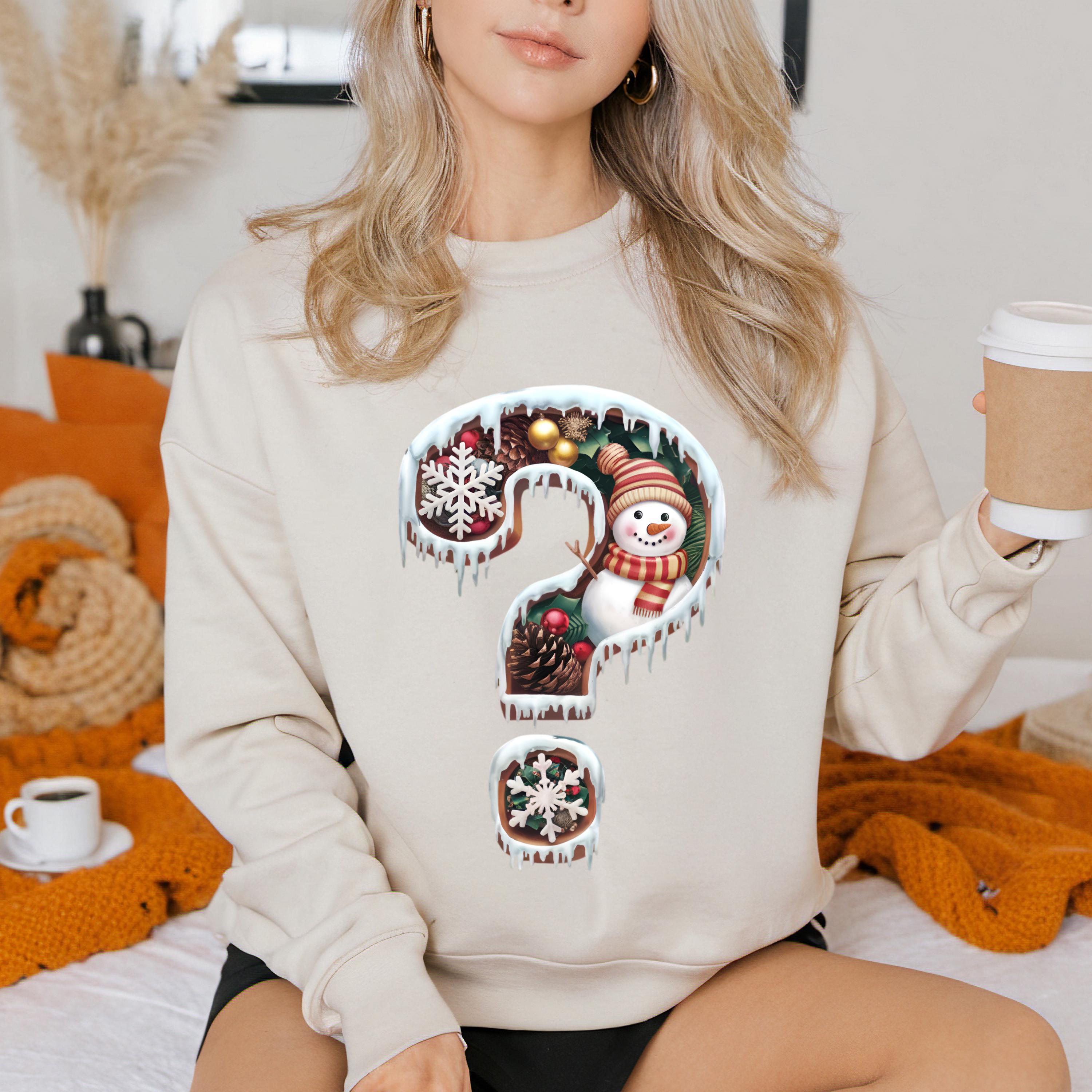 Christmas Snowman Alphabet Clipart, Letters and Numbers Clipart Png ...