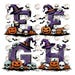Spooky Halloween Alphabet PNG, Letters and Numbers Clipart (digital ...