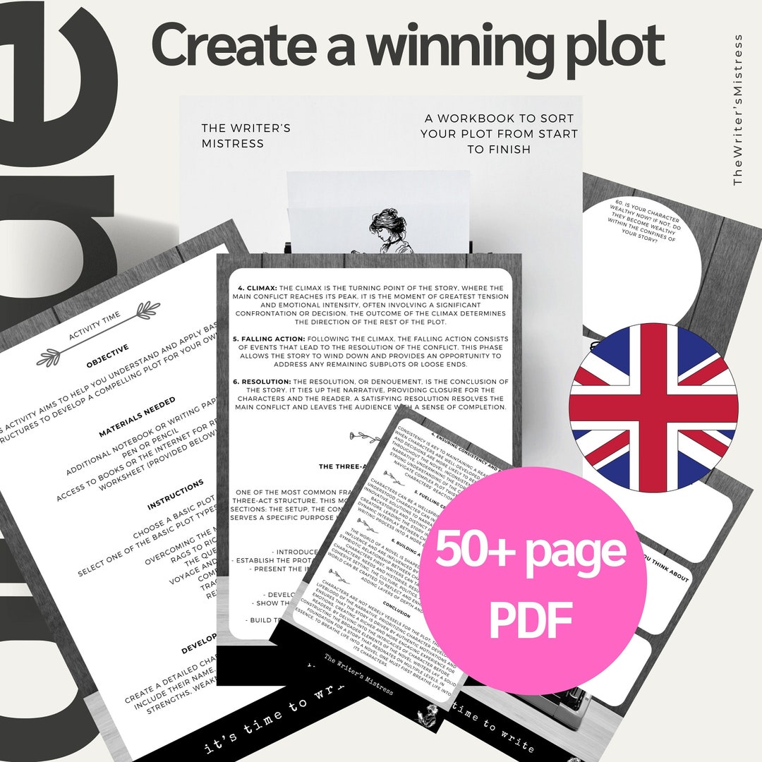 Novel Plotting Workbook - Stand Out, Get Published, Write an EPIC Book ...