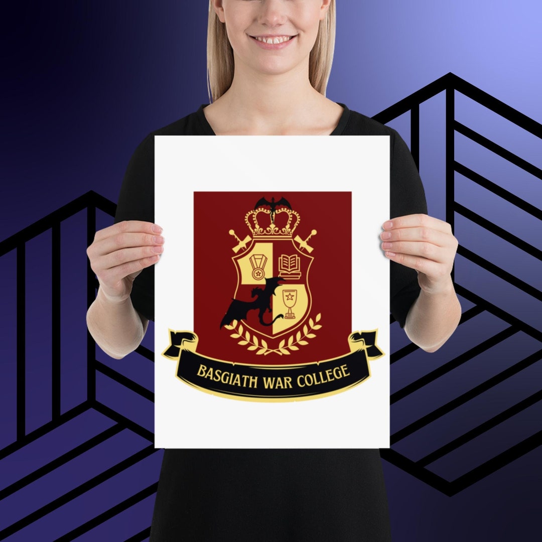 Fourth Wing Poster Basgaith College, Booktok Shirt Reading Gift ...