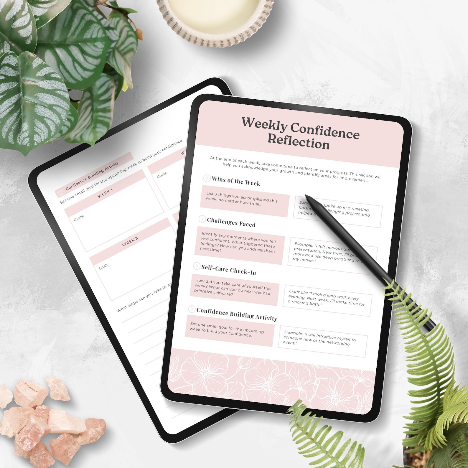 Self-confidence Workbook, Self-esteem Building, Personal Growth Guide ...