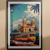 RISHIKESH INDIA Illustration Skyline Poster, Modern Skyline Cityscape ...