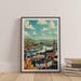 Derry Print - Derry Travel Poster / Iceland Wall Art Print / Iceland ...