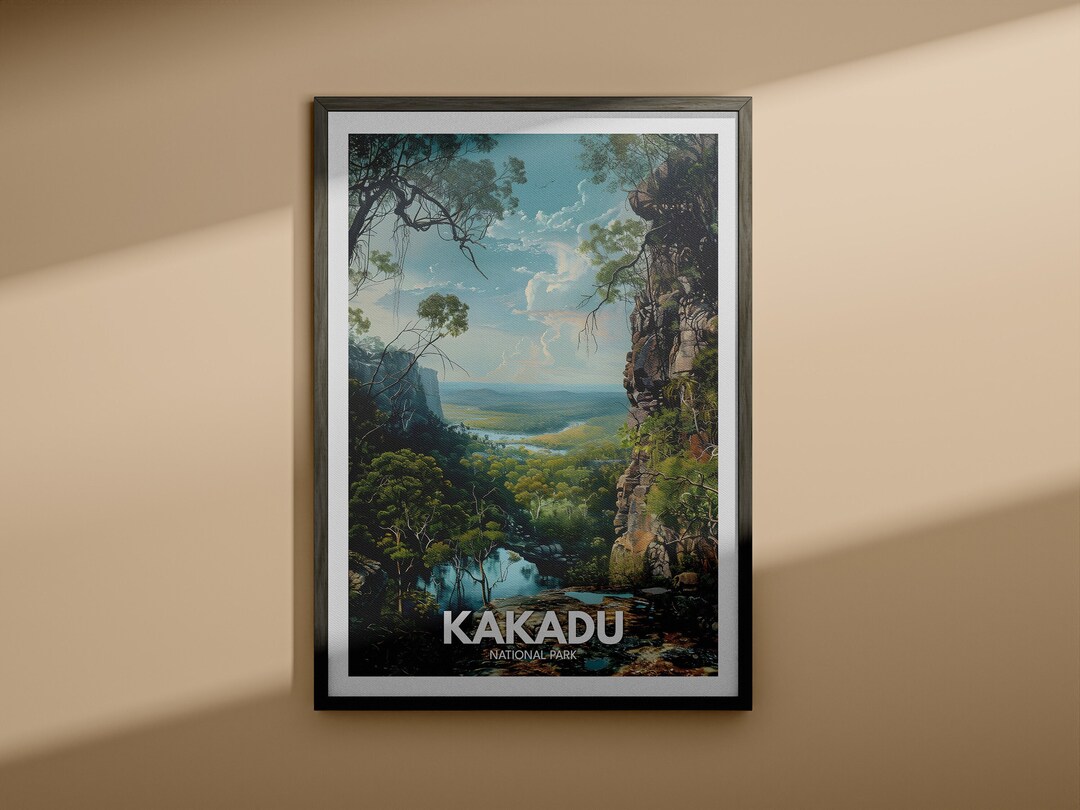 Kakadu Art Print - Kakadu National Park Poster / Australia National ...