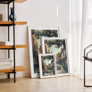 Barnsley Print - Barnsley Travel Poster / England Wall Art Print ...