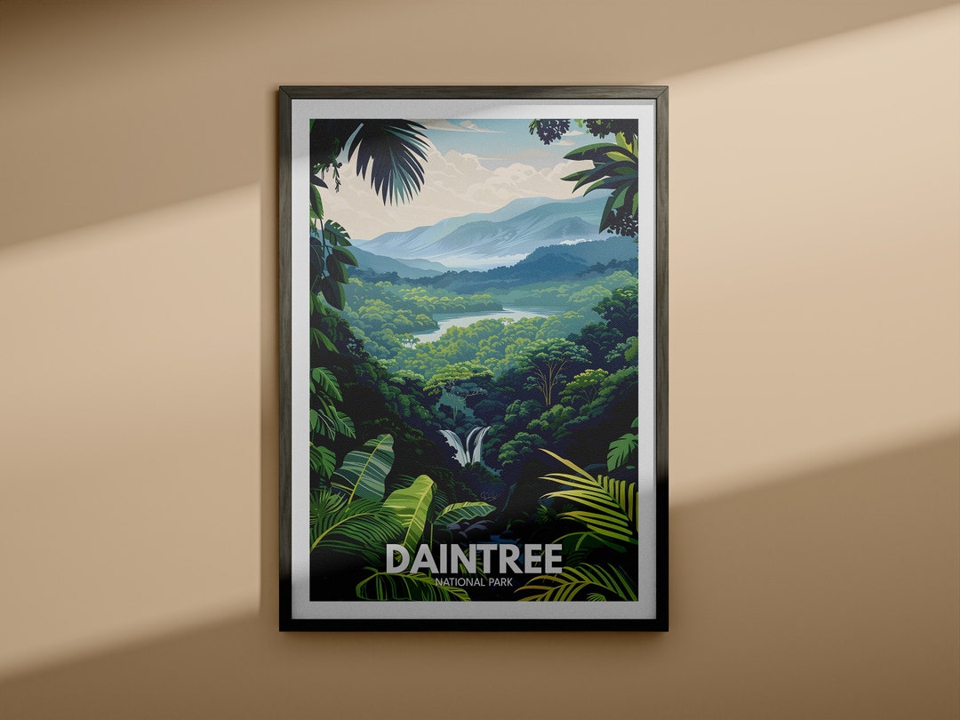 Daintree Print - Daintree National Park Poster / Australia National ...