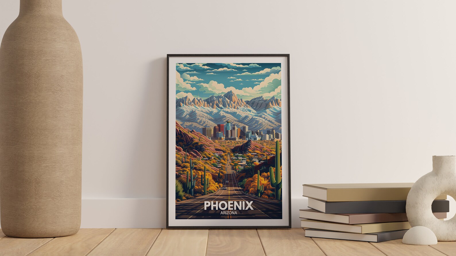 Phoenix Print - Phoenix Poster / Arizona Wall Art Print / United States ...