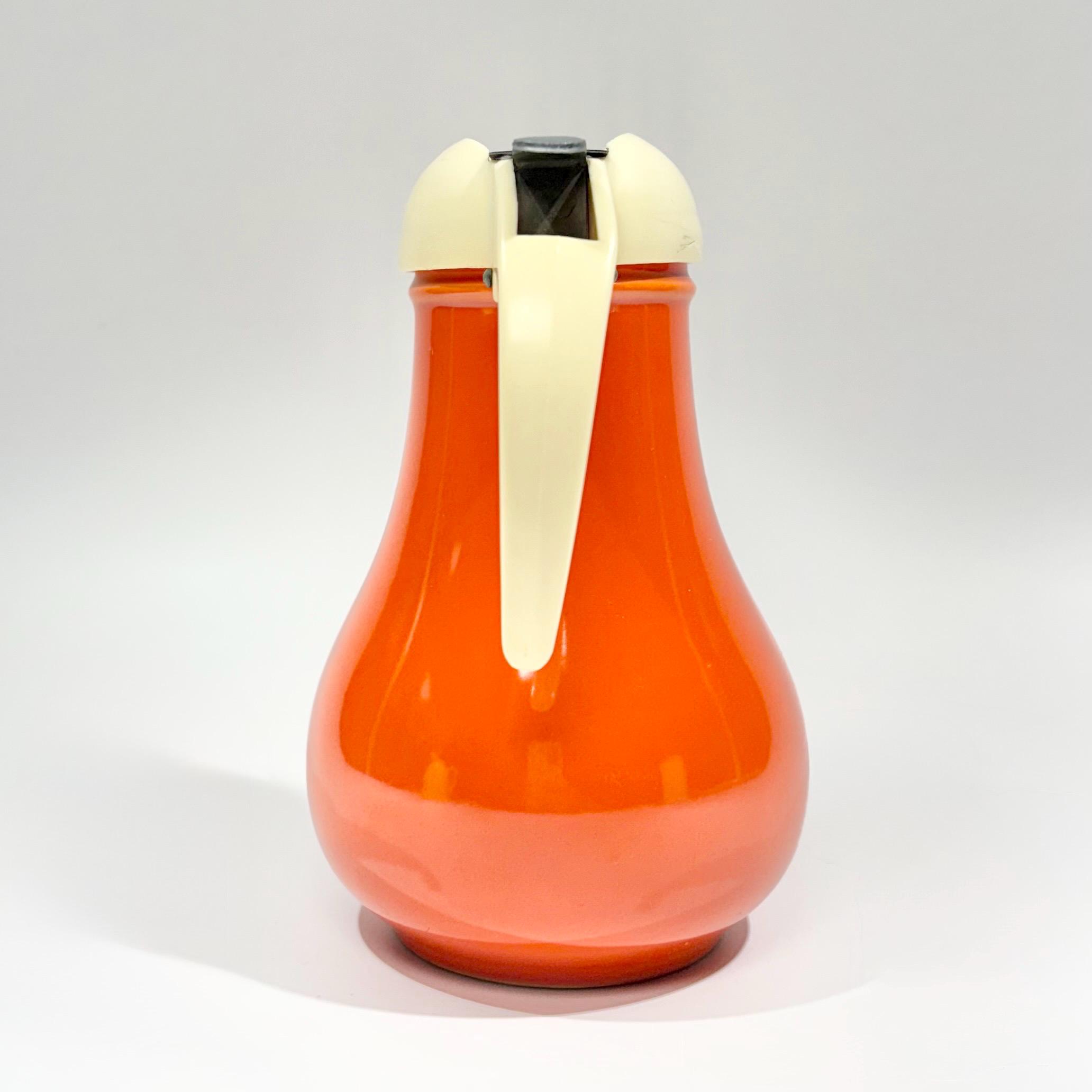 Fiestaware Syrup Dispenser in Red With Bakelite Handle - Etsy