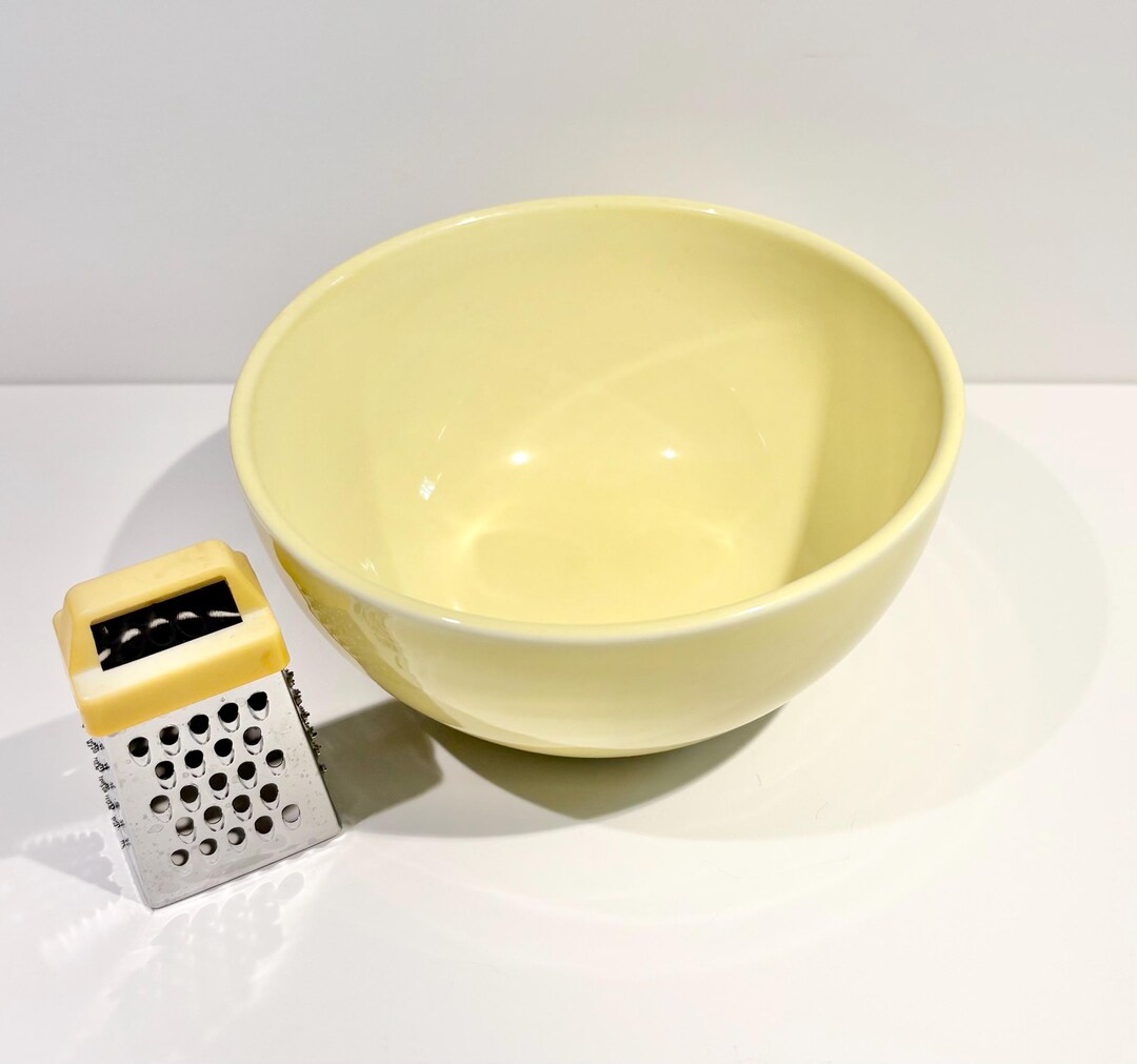 Russel Wright Lemon Yellow Deep Soup Bowl - Iroquois Casual China ...