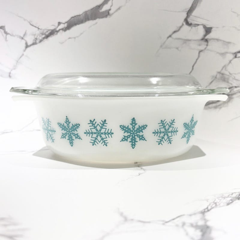 Pyrex Snowflake - Etsy
