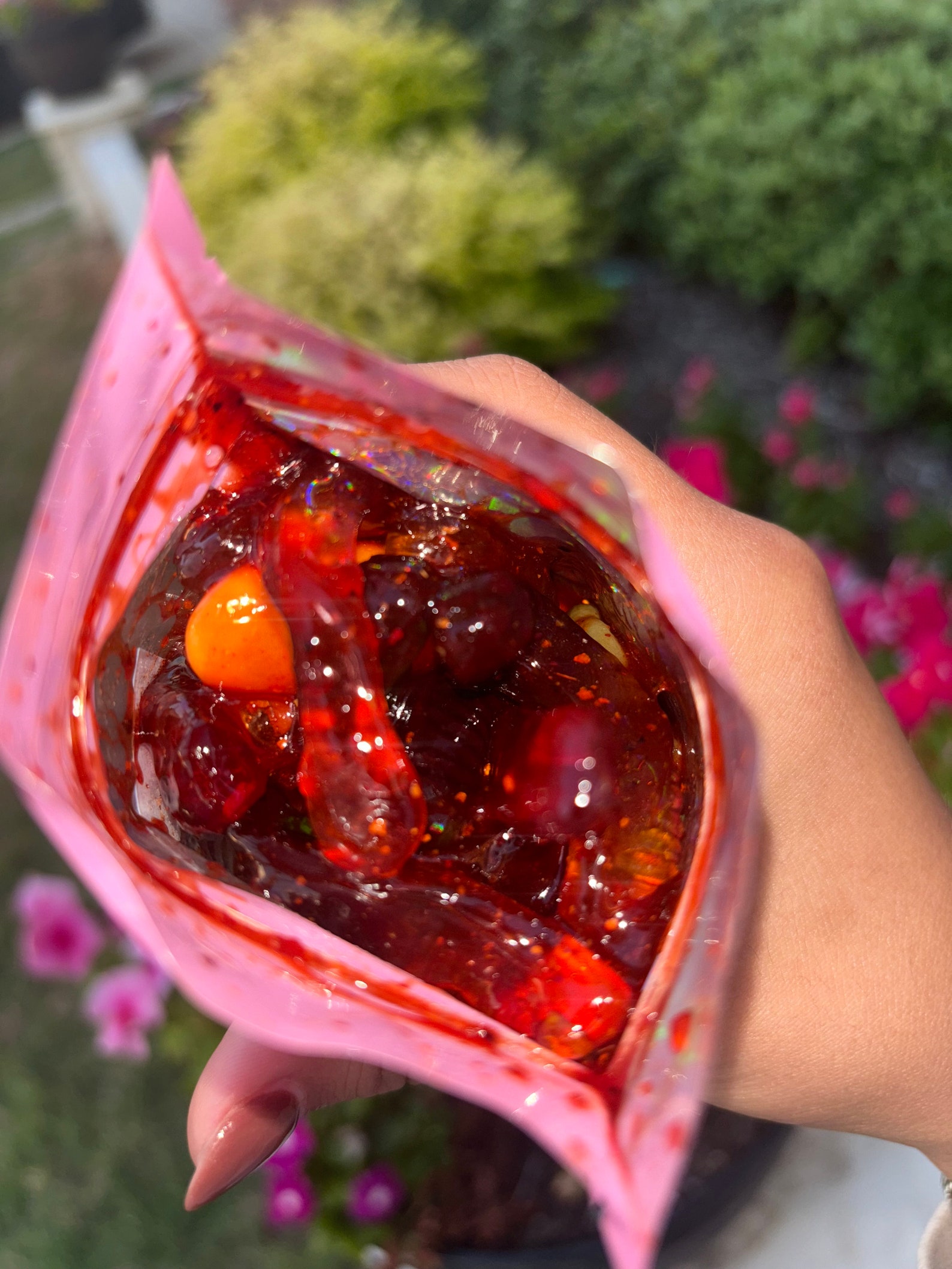 Chamoy Mixed Candy, Dulces Enchilados, Mexican Snacks, Anillos De ...