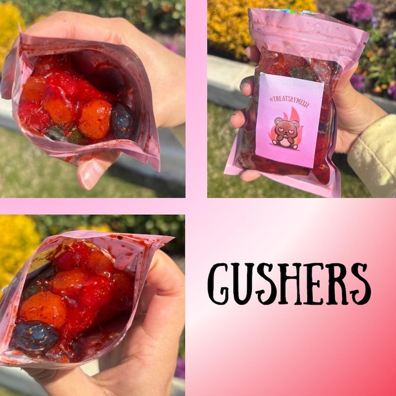Spicy Gushers: Homemade Chamoy Mexican Candy - Etsy