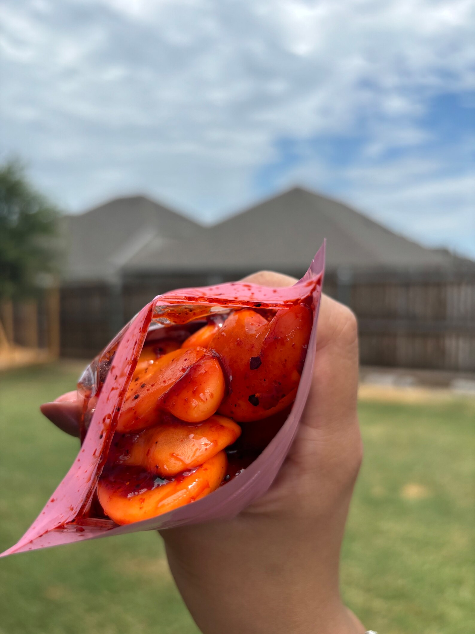 Chamoy Spicy Mango Candy, Dulces Enchilados, Mexican Snacks, Anillos De ...