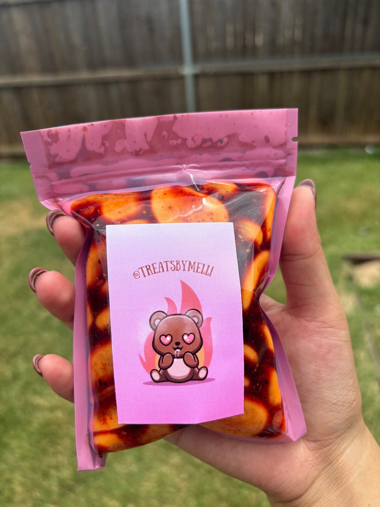 Chamoy Spicy Mango Candy, Dulces Enchilados, Mexican Snacks, Anillos De ...