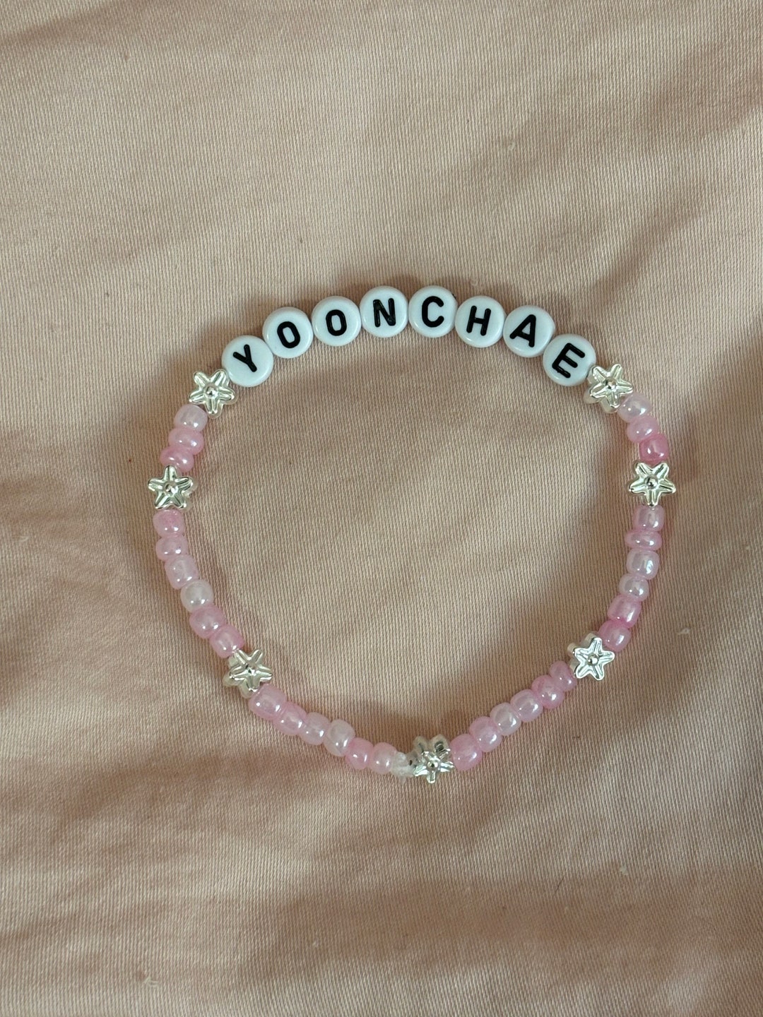 Katseye Yoonchae Beaded Friendship Bracelet - Etsy