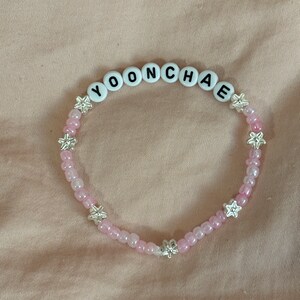 Katseye Yoonchae Beaded Friendship Bracelet - Etsy