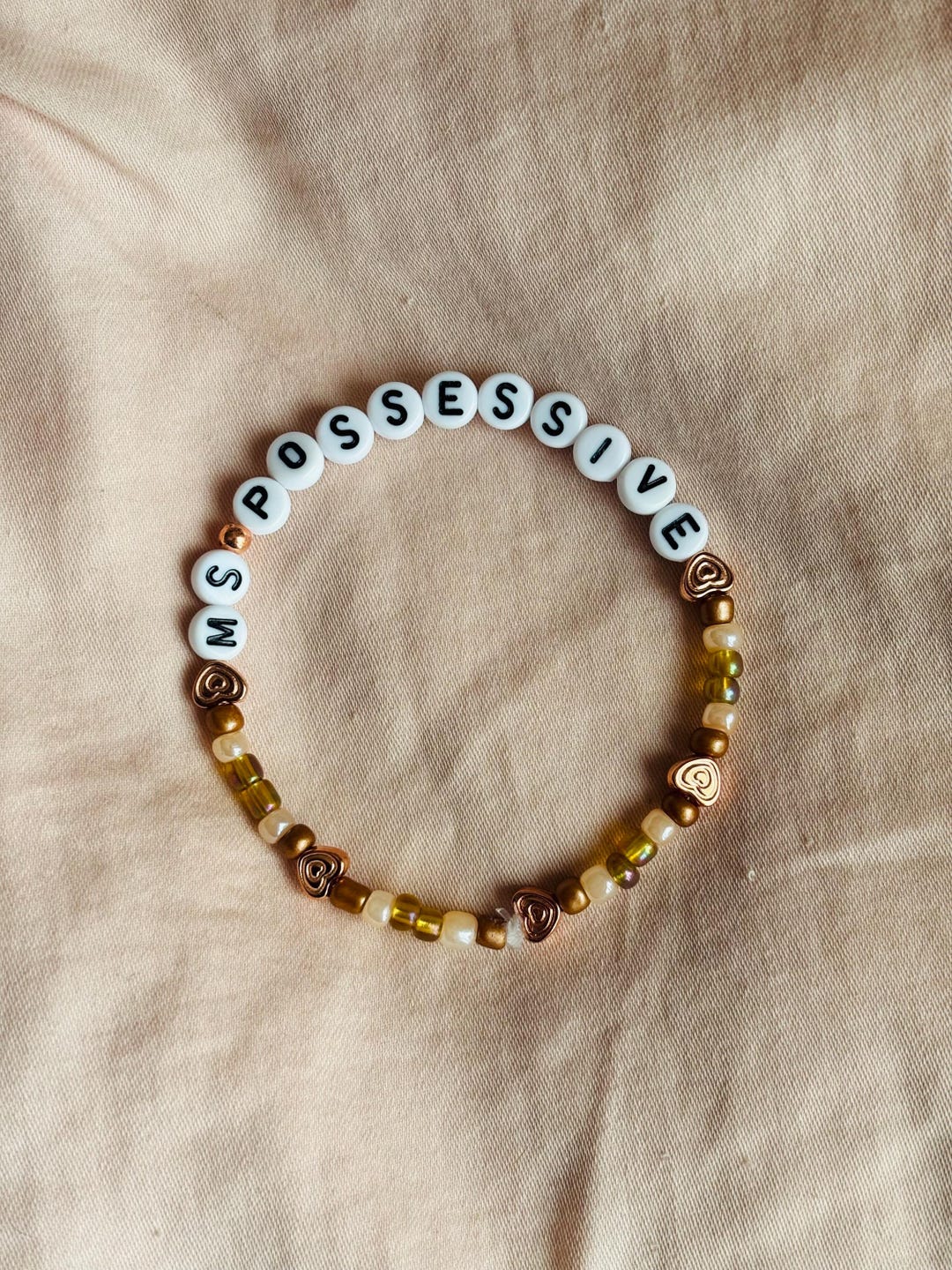 Miss Possessive Beaded Friendship Bracelet - Etsy