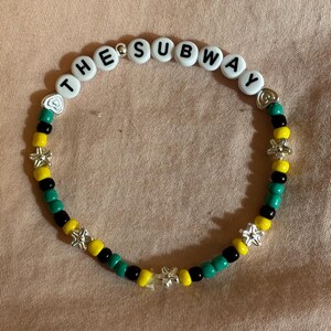The Subway Beaded Friendship Bracelet - Etsy