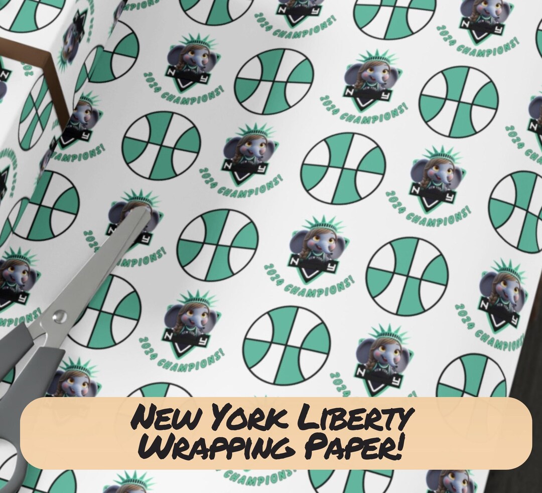 Liberty Champions Wrapping Paper: Ellie the Elephant NY Gift Paper - Etsy