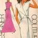 1969 Simplicity 8513 Retro Mod Dress Sewing Pattern Vintage Size 14.5 ...