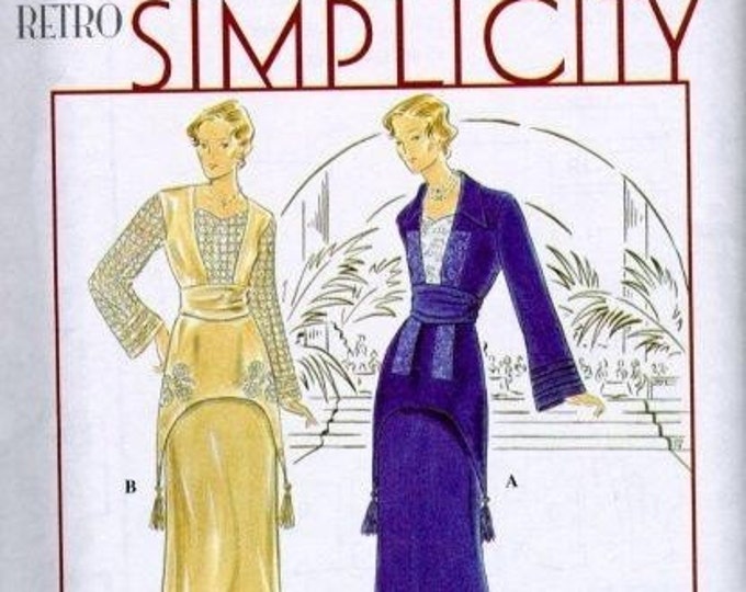 Titanic Rose Flying Dress Sewing Pattern Simplicity 8640 Out of Print ...
