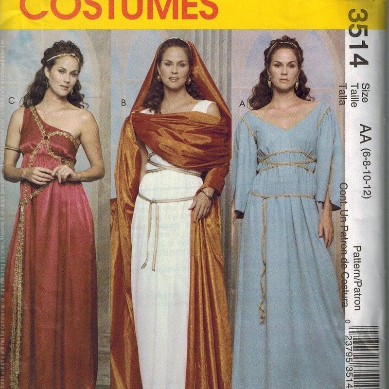 Goddess Dress Pattern - Etsy