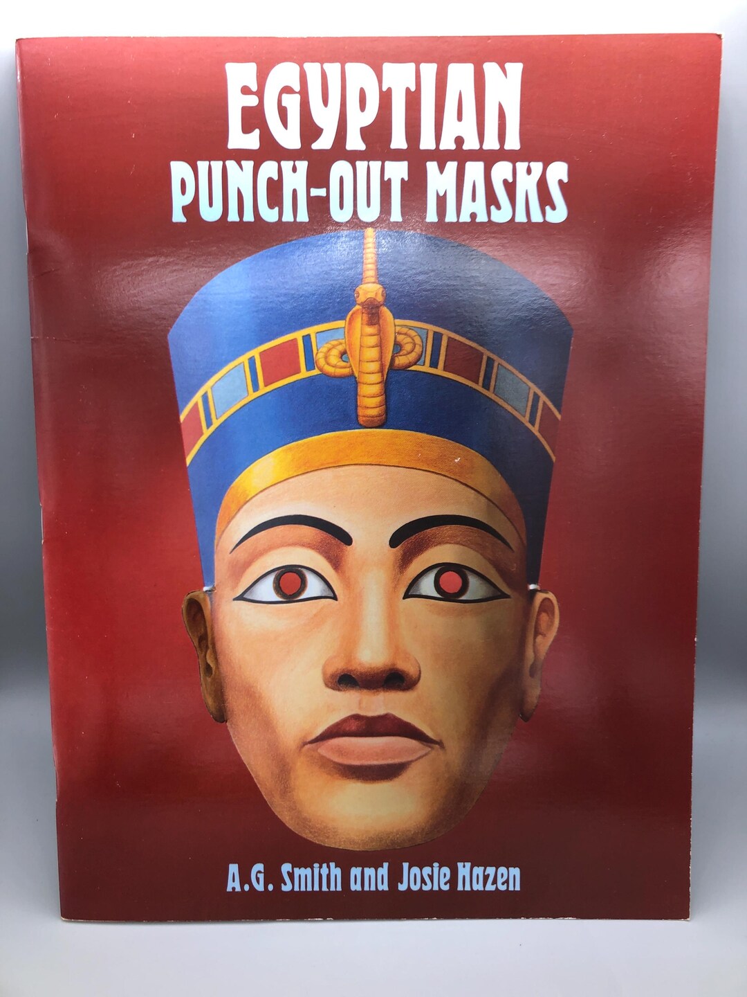 Vintage Egyptian Punch-out Mask Book - Etsy