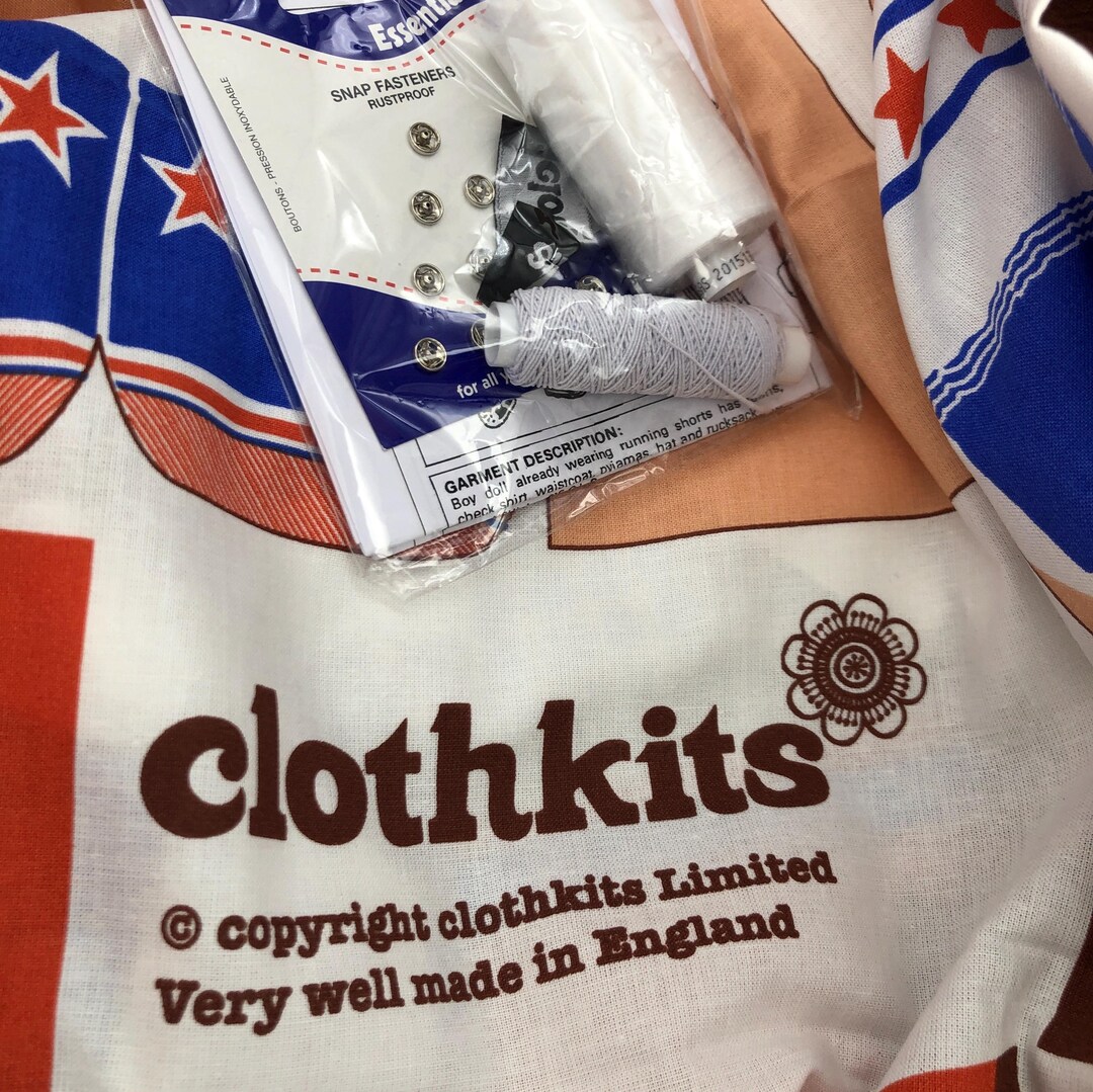 Clothkits 17 Boy Doll Panel and Instructions - Etsy