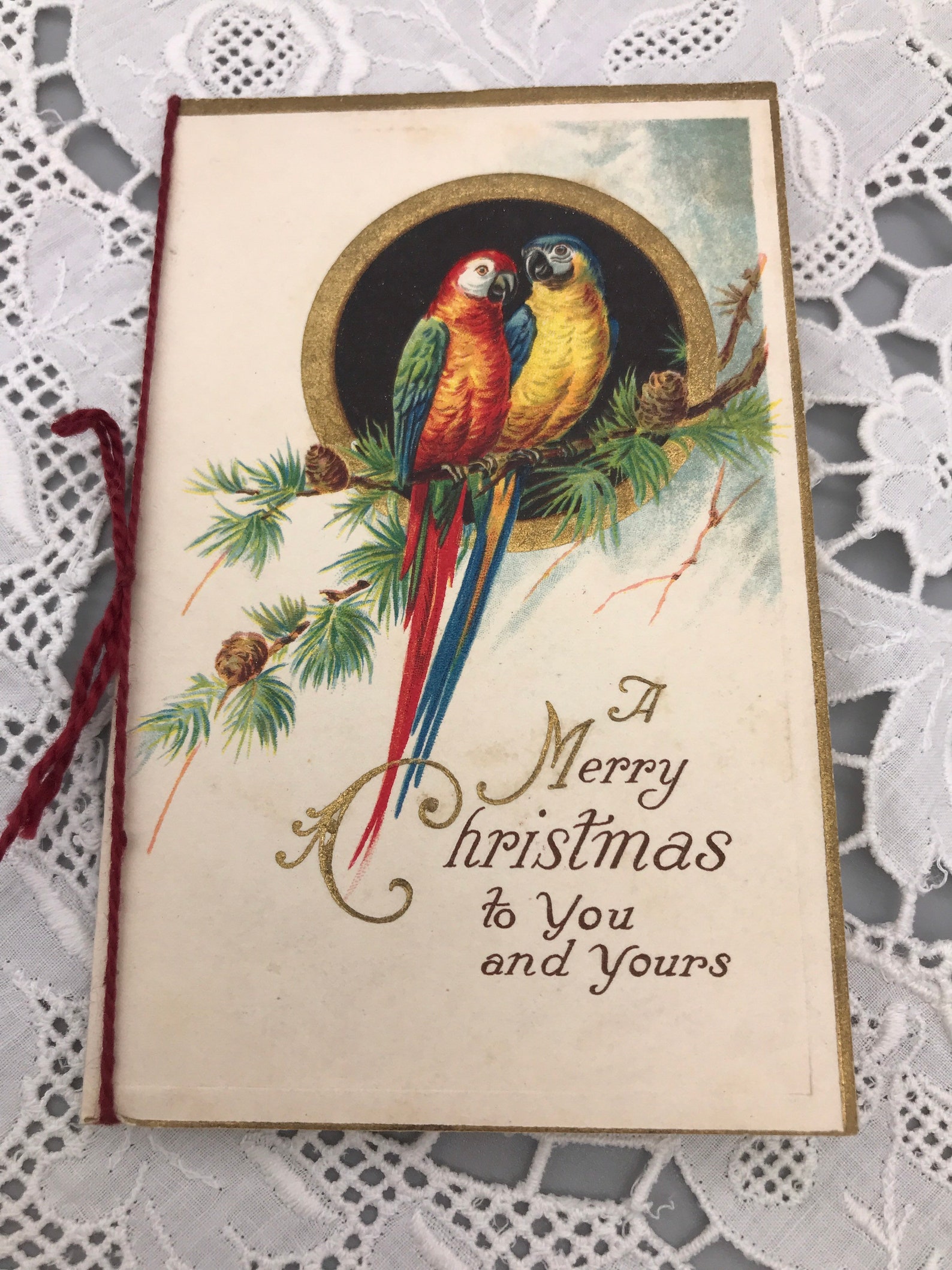 Collection of Edwardian Vintage Cards With Birds - Etsy UK