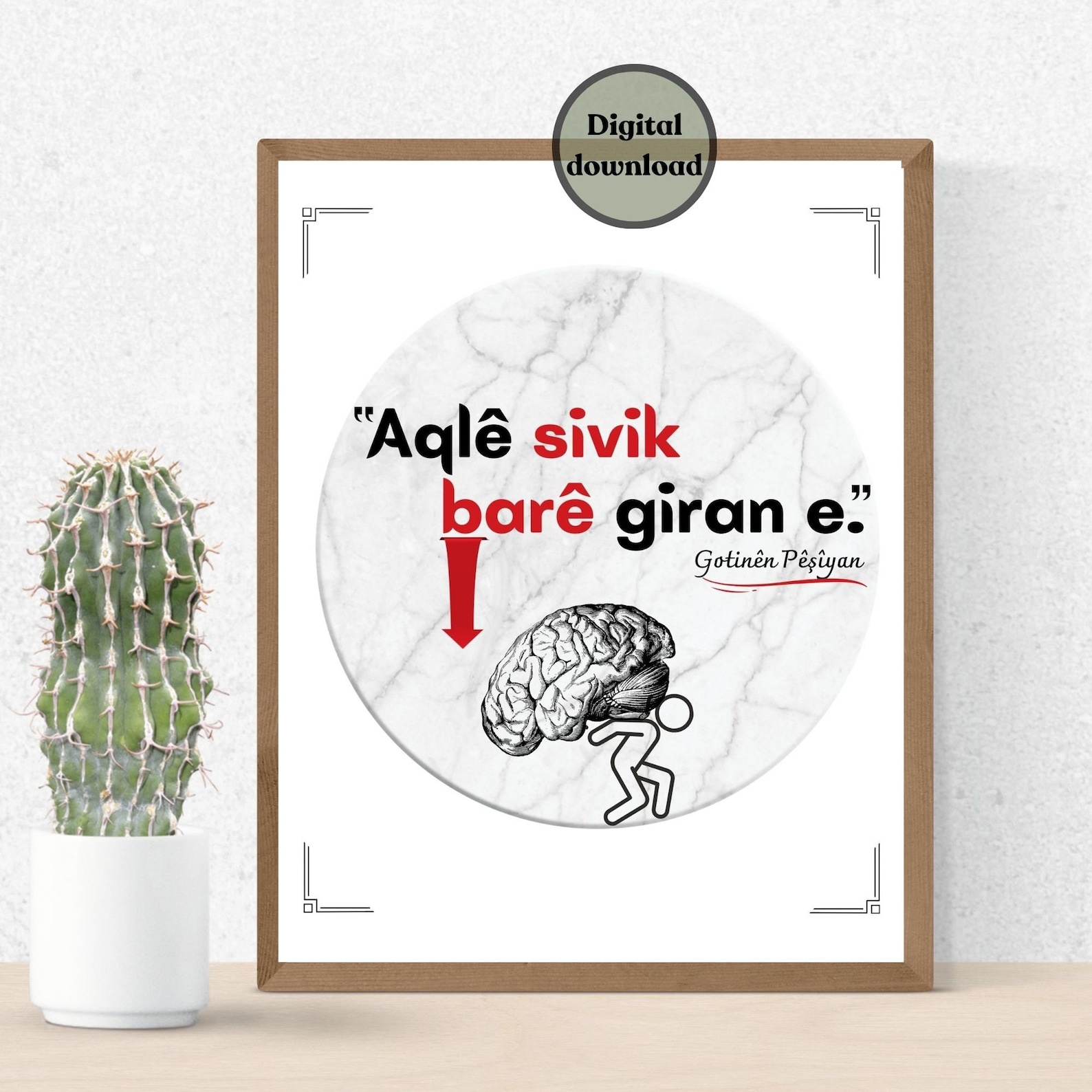 Kurdish Proverb Print,printable Proverb Wall Art- Digital Download Wall ...