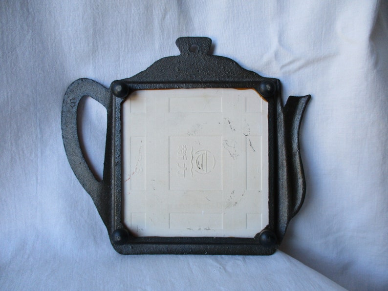 Vintage Cast Iron Trivet Arizona Souvenir Teapot Trivet - Etsy