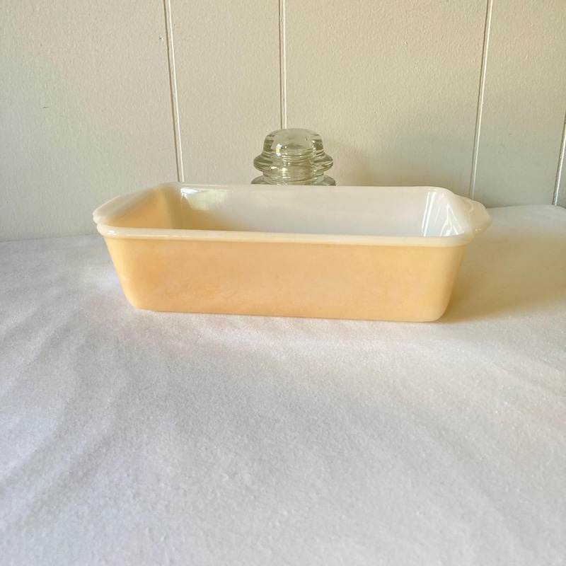 Fire King Loaf Pans - Etsy