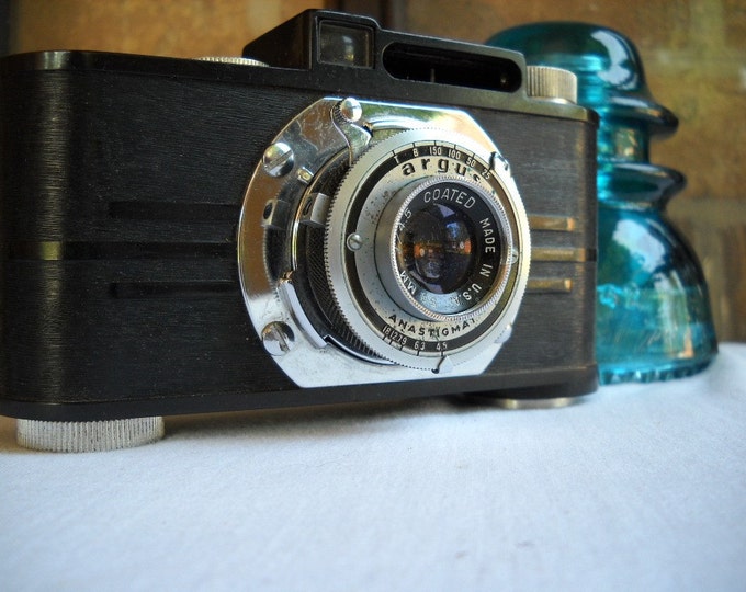 Vintage Argus Anastigmat Camera in Leather Case - Etsy