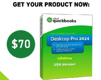 Quickbooks Desktop Pro 2024 US Windows - Etsy