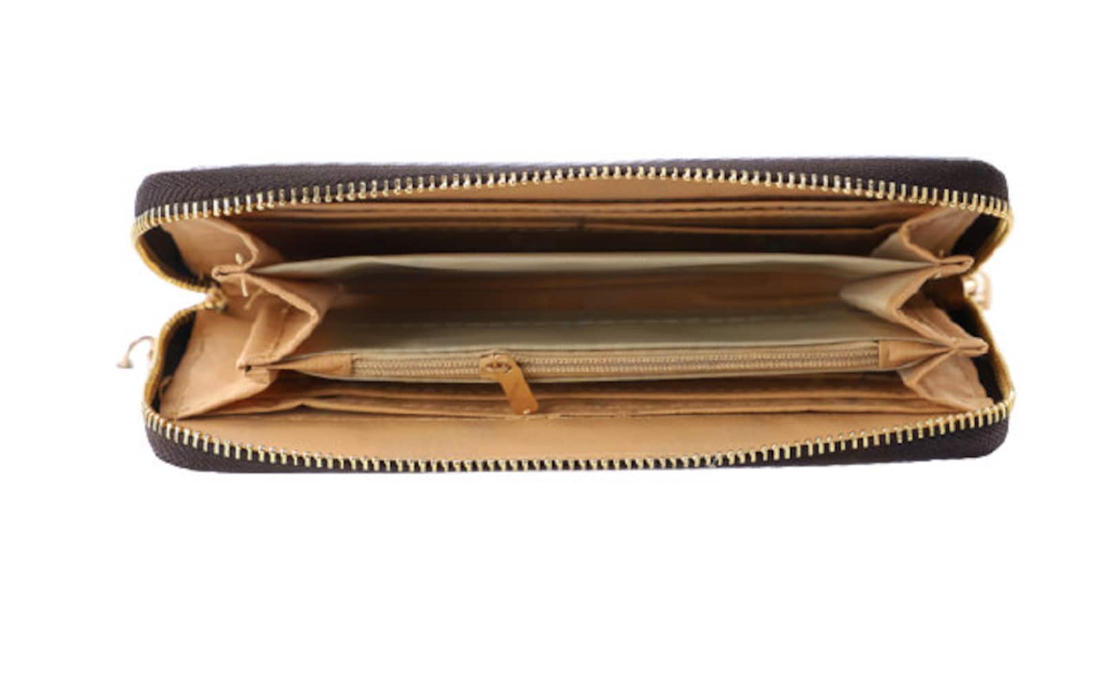 Blank Ladies Canvas Double Sided Wallet With Wristlet **ready for ...