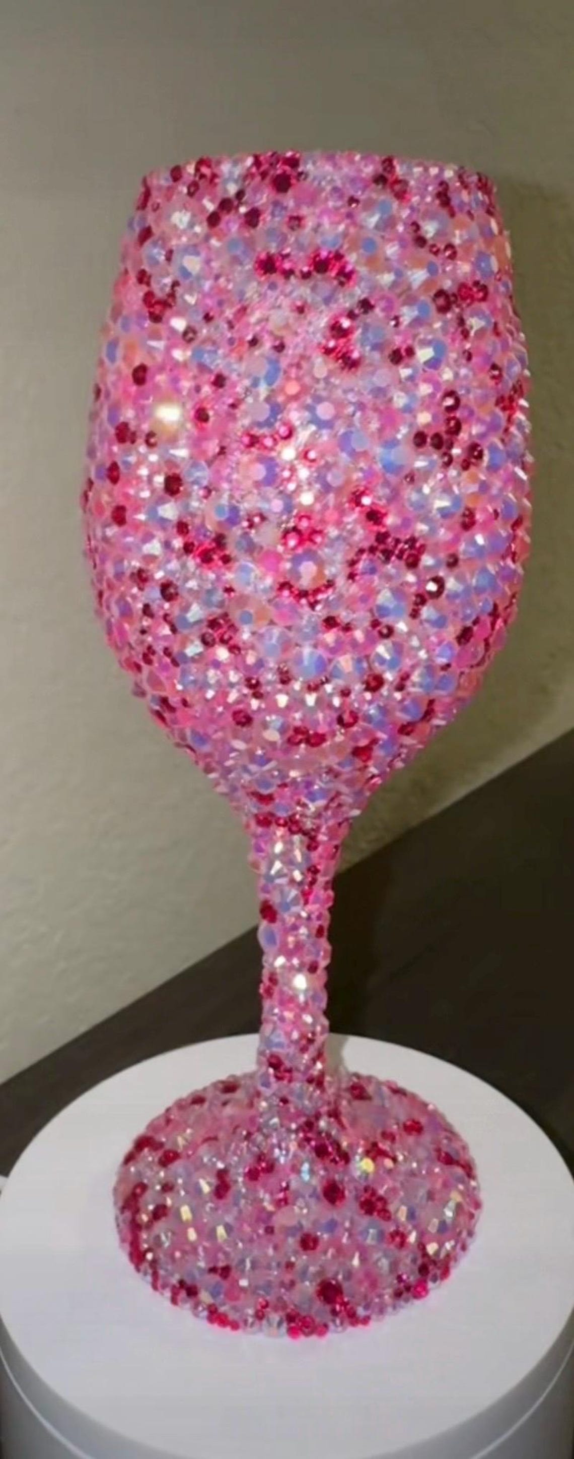 Bedazzled Wine Glass - Etsy