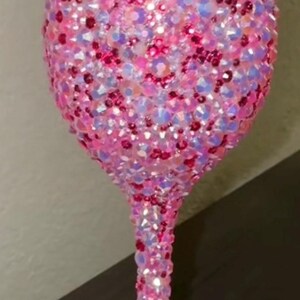 Bedazzled Wine Glass - Etsy