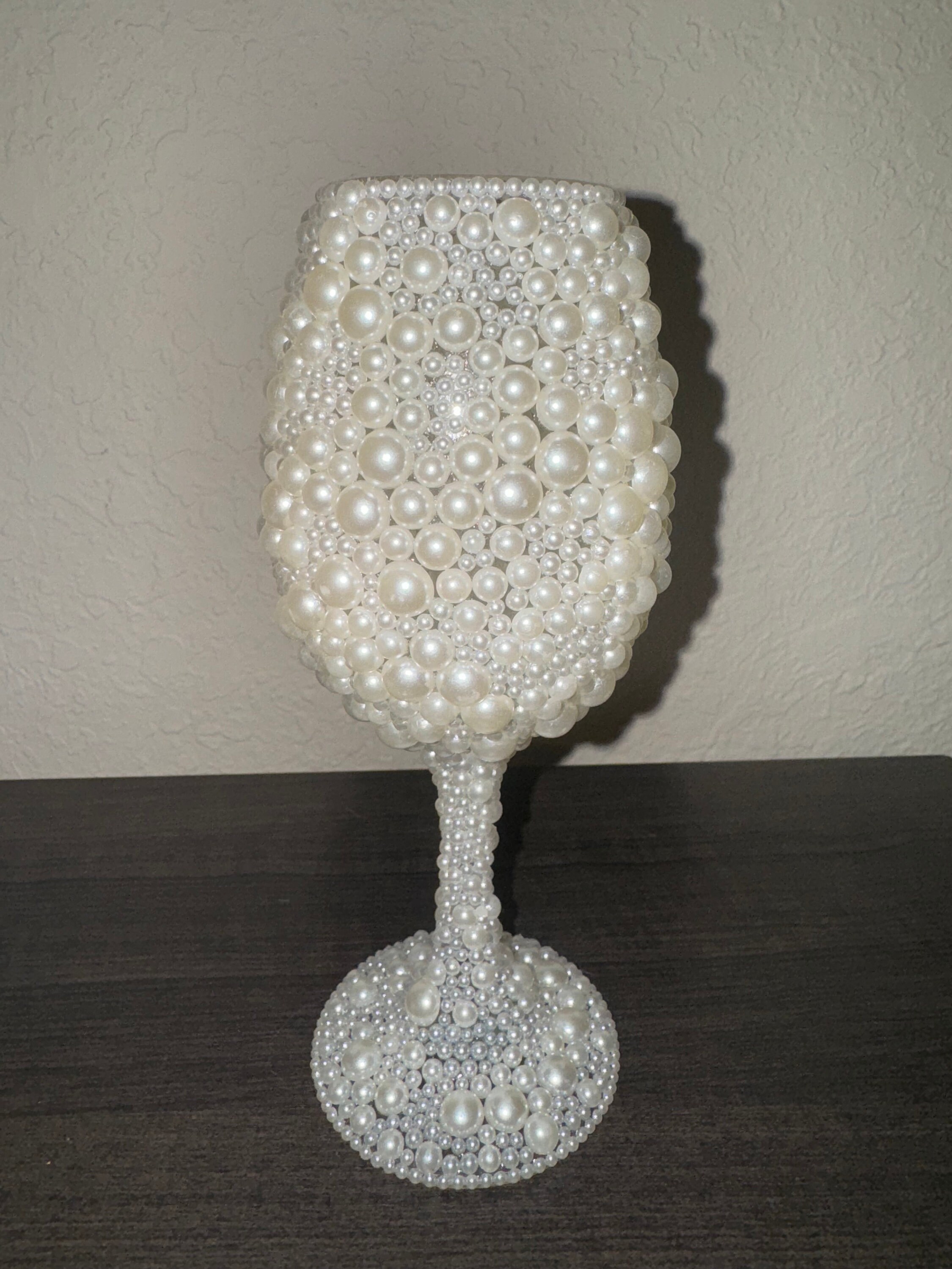 Bedazzled Wine Glass - Etsy