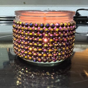 Bedazzled Custom Candles - Etsy