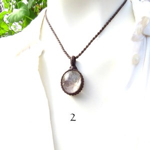 Garden Quartz Healing Crystal Necklace, Womens Healing Crystal Jewelry ...