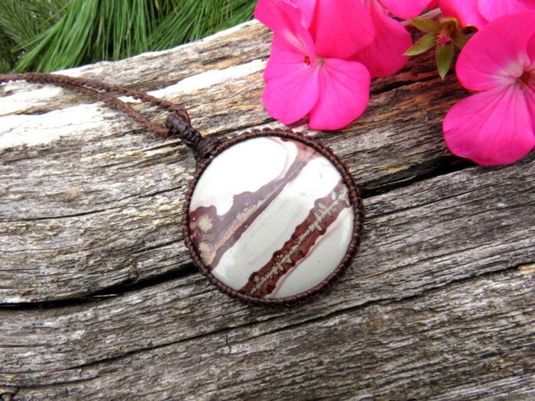 Chohua Jasper, Healing Stone Necklace, Healing Gifts, Grounding ...