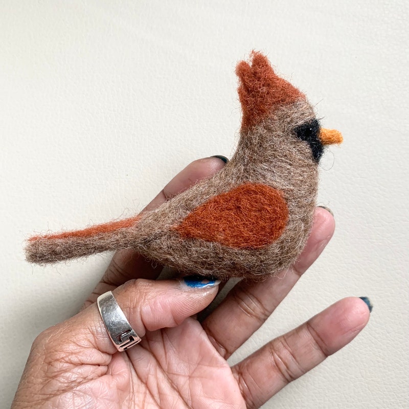 Felt Cardinal Pattern - Etsy